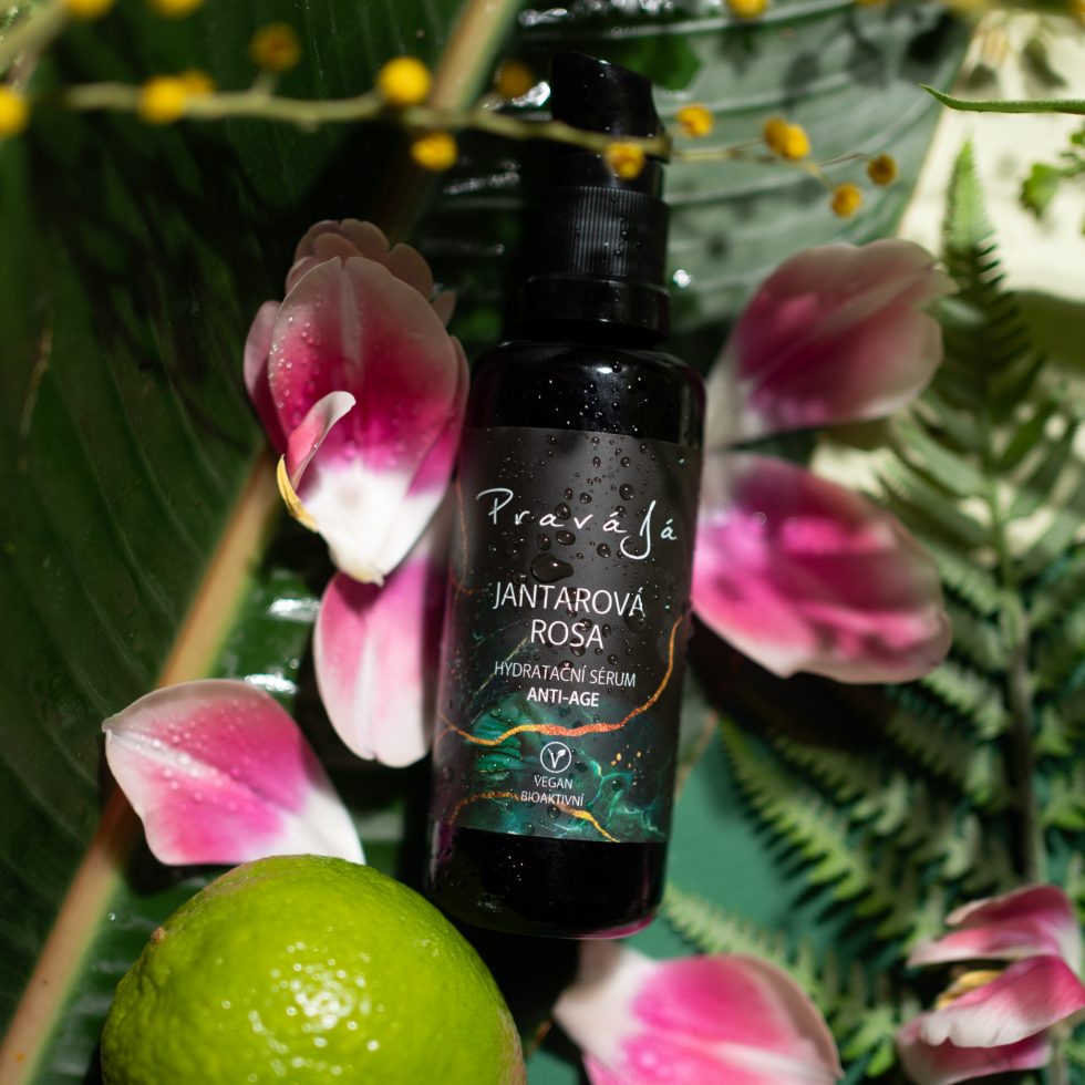 Hydratační anti-age sérum Jantarová Rosa - pravaja.cz